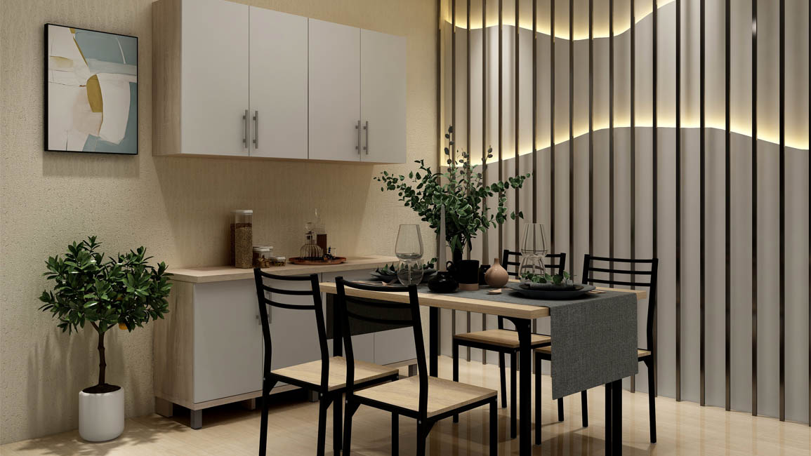 10 Ide Design Ruangan Makan Minimalis yang Nyaman dan Estetik
